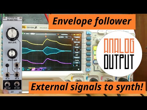 Envelope follower video – Analog Output