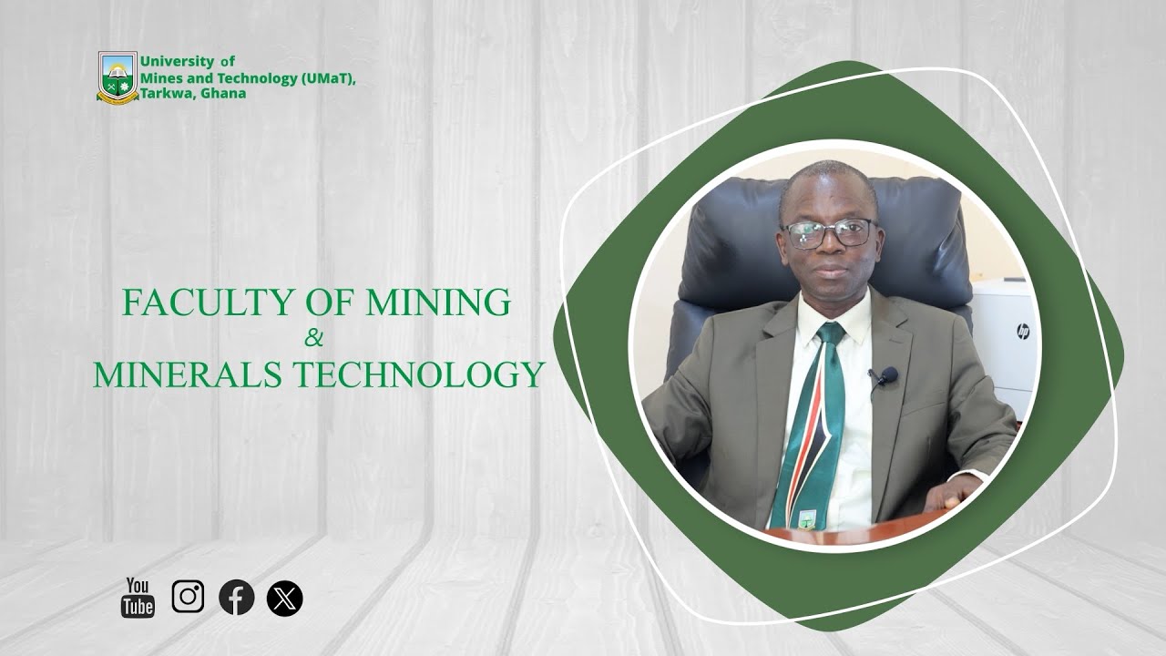Build a Promising Career at the UMaT Faculty of Mining and Minerals Technology (FMMT)