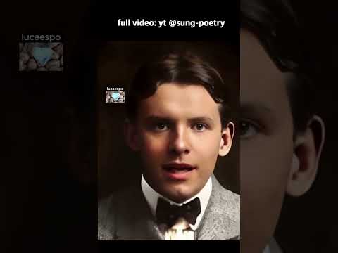The Emperor of Ice Cream by Wallace Stevens - Ask for a sung poetry in comment