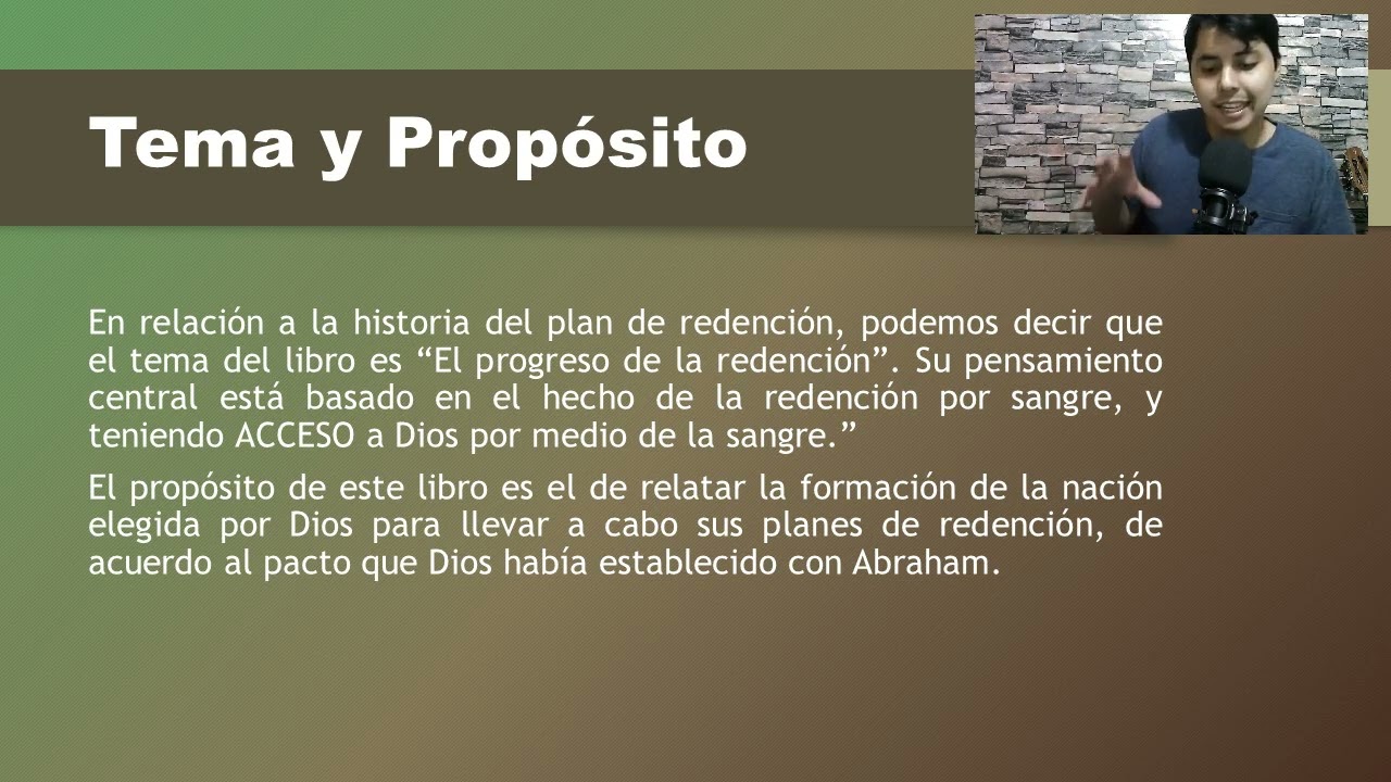Panorama de Éxodo- Estudio PPT