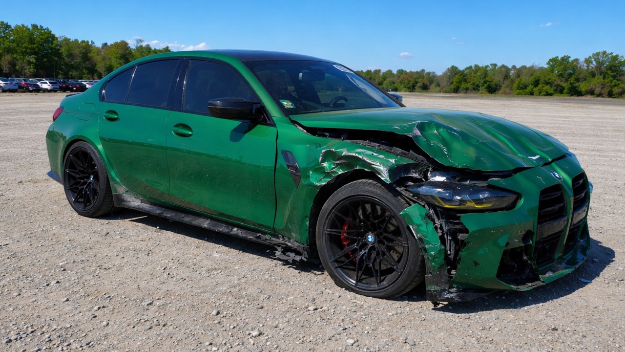 My G80 M3 is Totaled, So I Bought a Crashed M3 Comp to Replace it