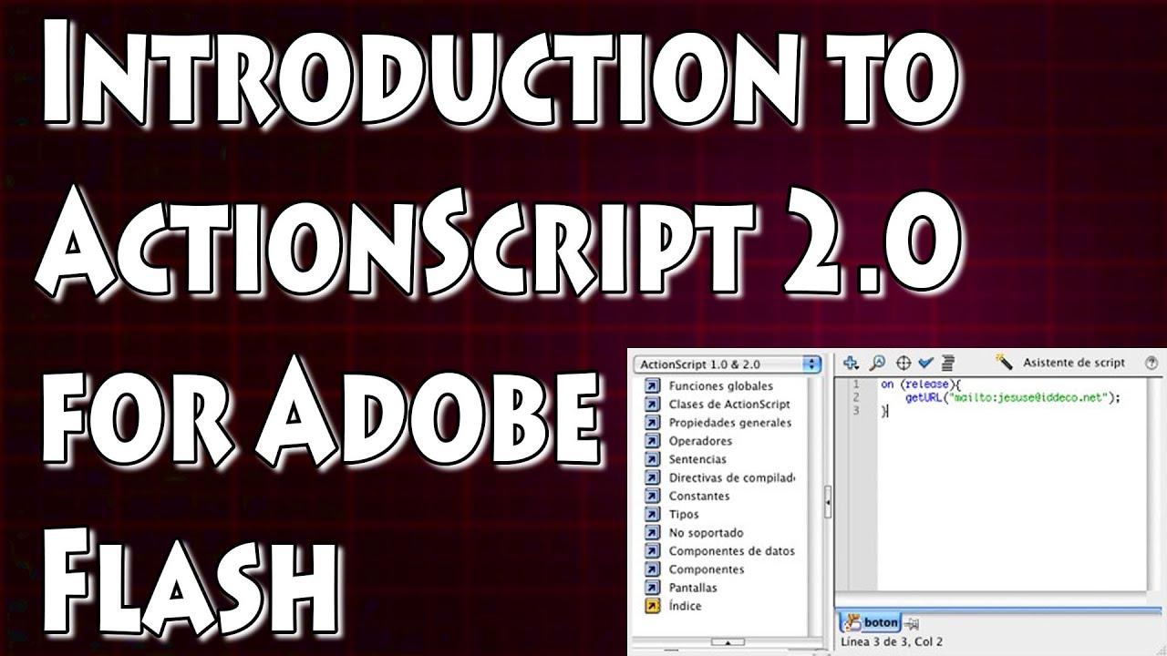 Adobe Flash Tutorial- Introduction to Actionscript 2.0