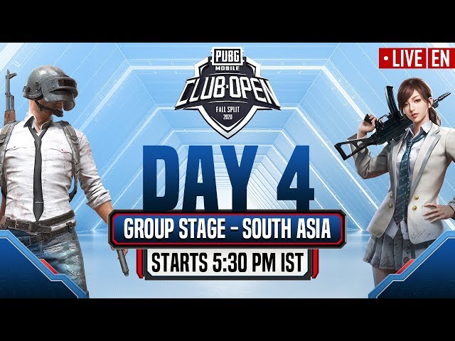 PUBG Mobile: PMCO Fall Split 2020 South Asia Day 4 group stage schedule ...