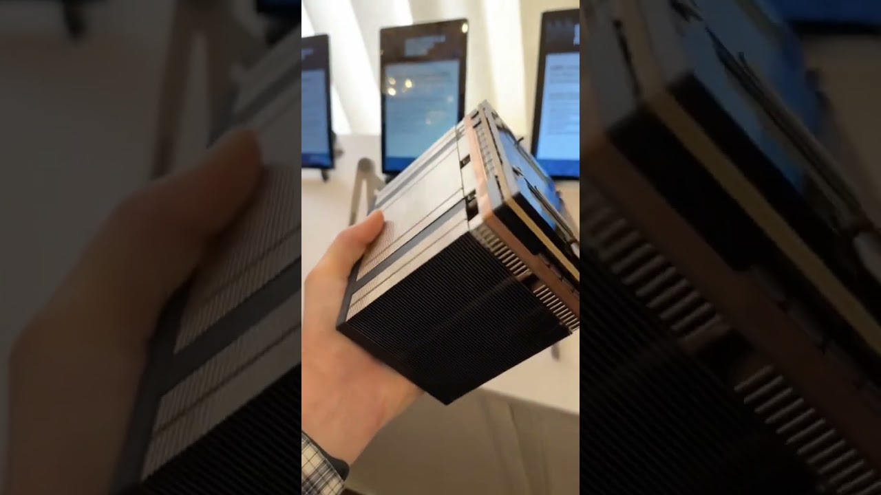 The AMD Instinct MI300X GPU can handle the Meta LLaMa 60B parameter model on a single GPU. #amd