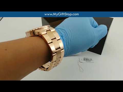 Michael Kors MK5314 Dylan Chrono Women's Rose Gold Watch Video