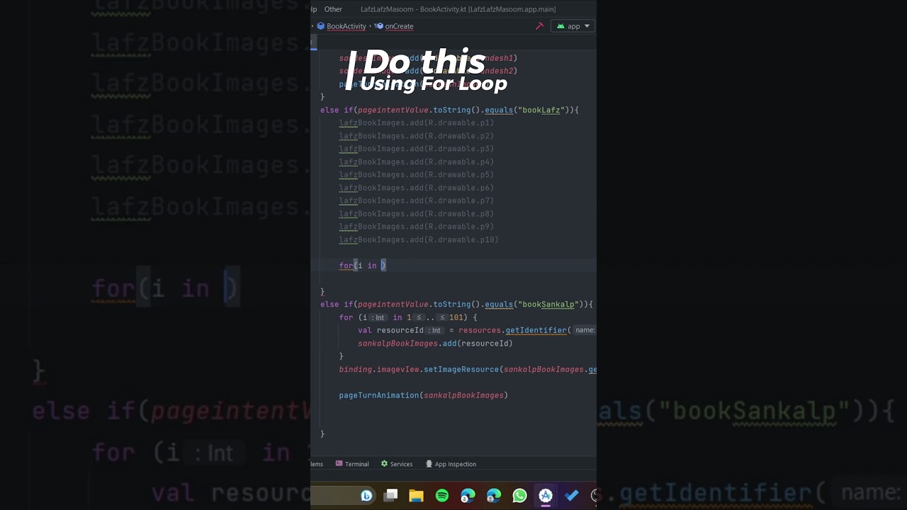 How to add multiple drawable images to ArrayList in Android Kotlin || Hope you like it👍#droidbytes