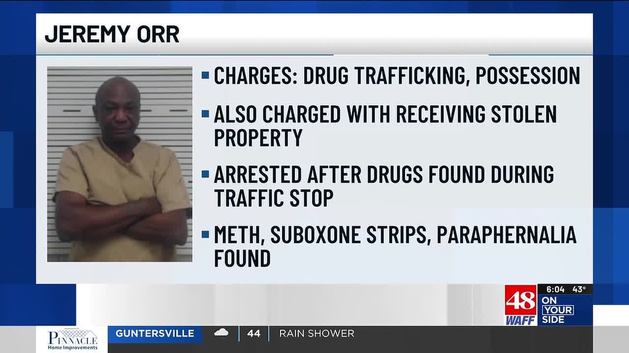 Man arrested for drug trafficking, possession of stolen gun in Lawrence County