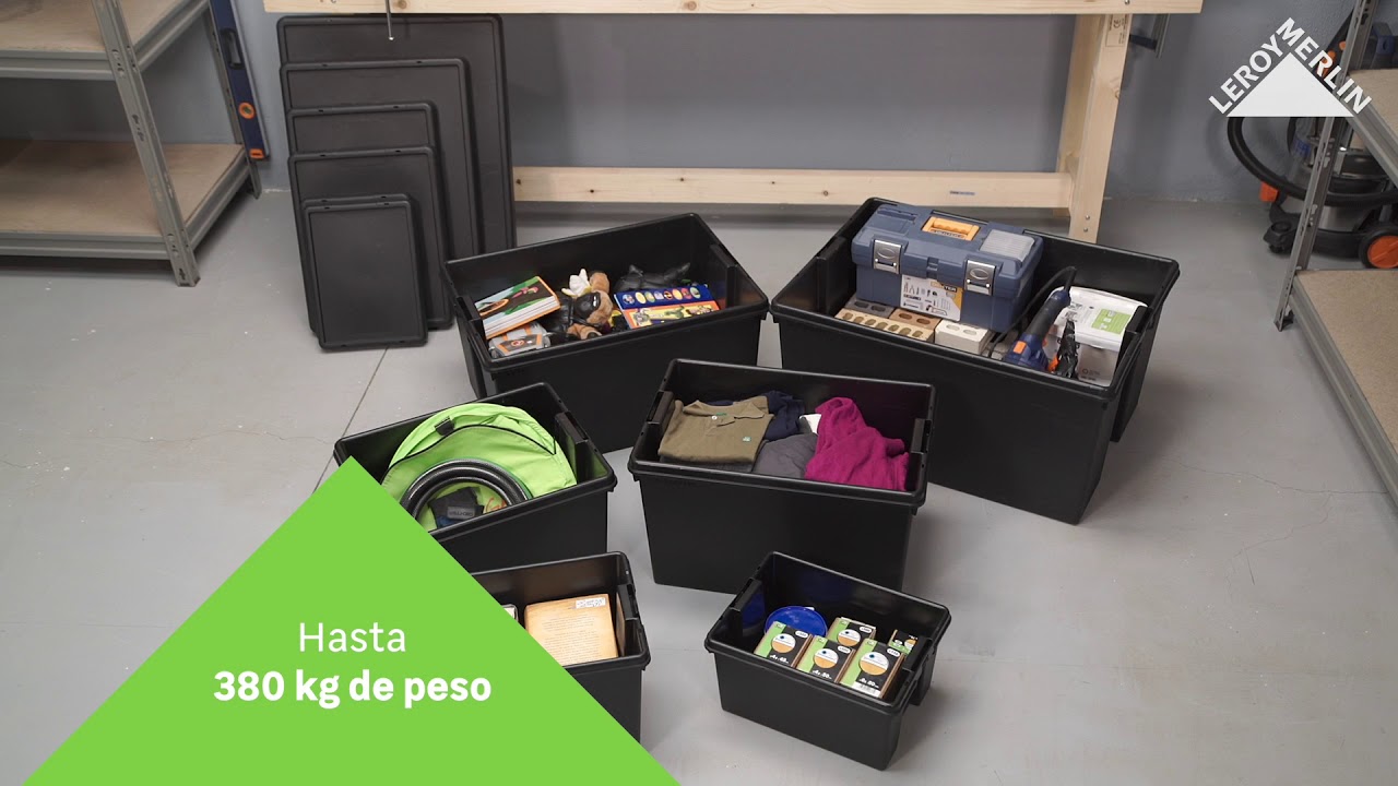 Cajas de almacenaje Bambox - Leroy Merlin