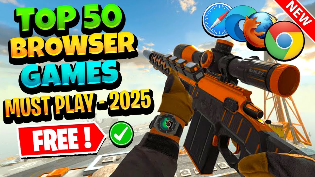 Top 50 Free Browser Games to Play in 2025 (No Download Needed!)