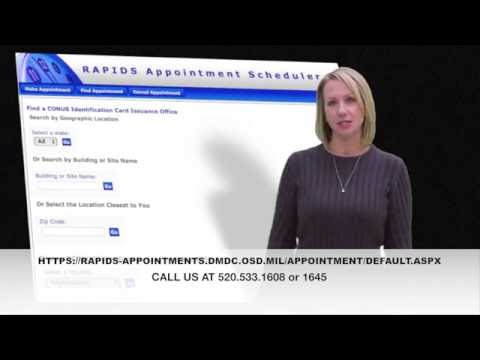 DEERS/ID CARD ONLINE APPOINTMENT SYSTEM REPLACED DEC 1ST
