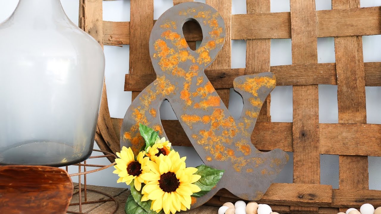 How to Use Rust Effect Paint