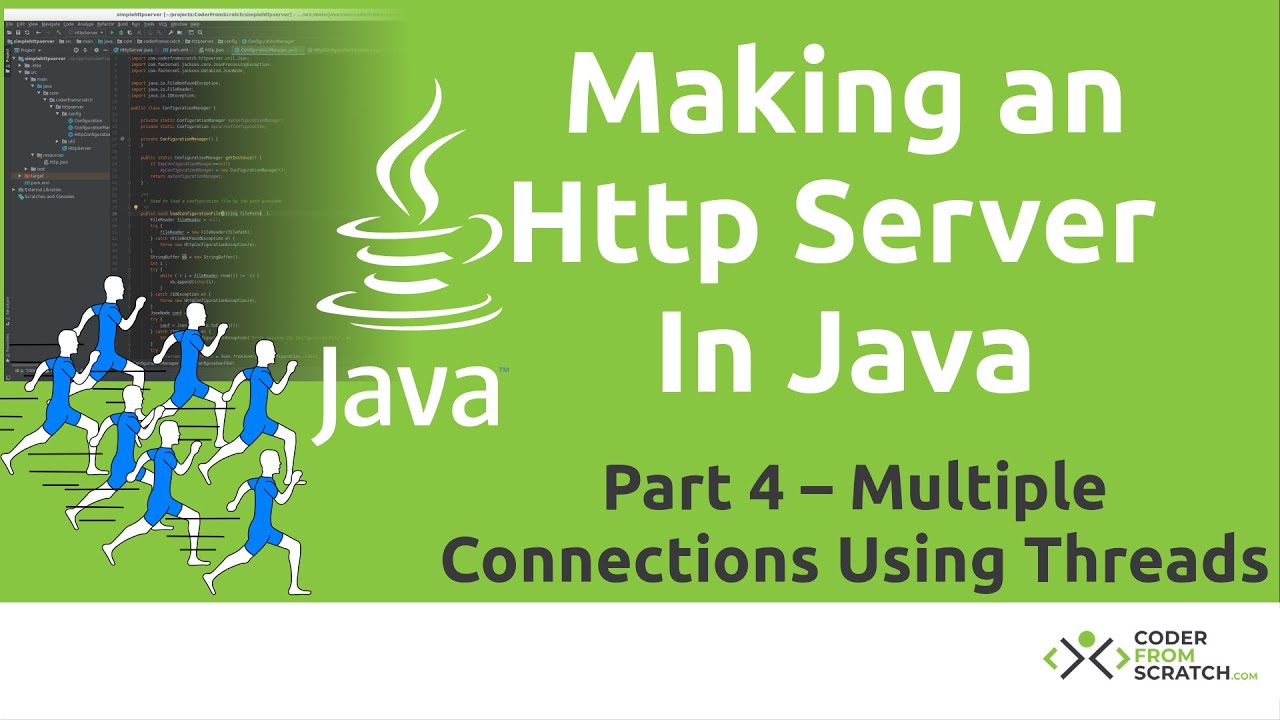 Make a Simple HTTP Server in Java - Java Tutorial - Part 4: Multiple Connections using Threads