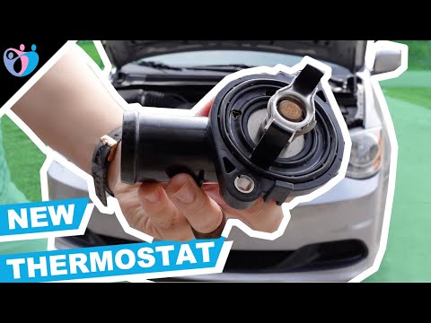 how to replace a thermostat on dodge grand caravan | P0128 Fixed
