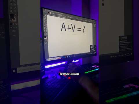 AV Logo Concept 🔥 #youtubeshorts #shorts #short #shortvideo #logo #logodesign #logo #reelit #reels