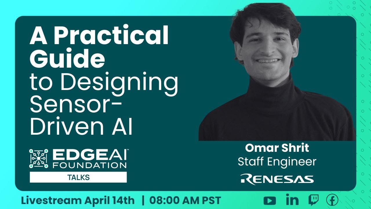 EDGE AI Talks A Practical Guide to Designing Sensor-Driven AI 📱