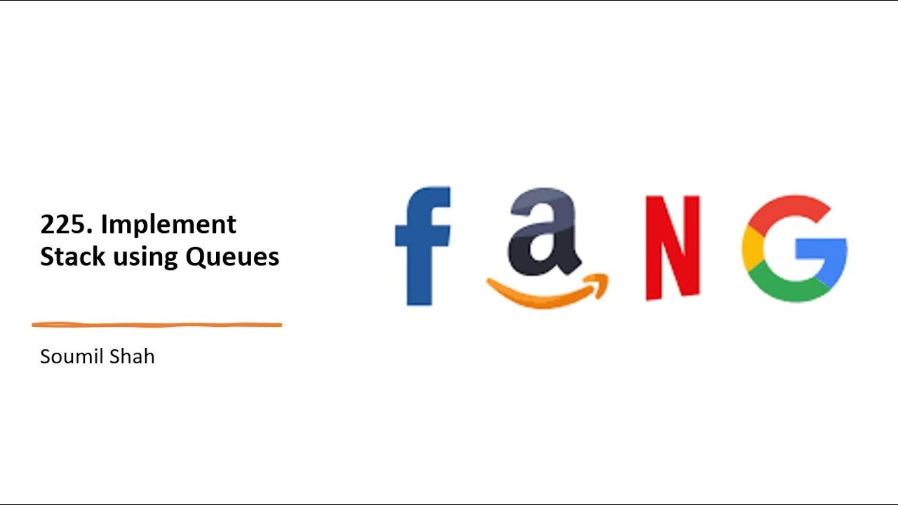 225. Implement Stack using Two Queues | Python | Explained