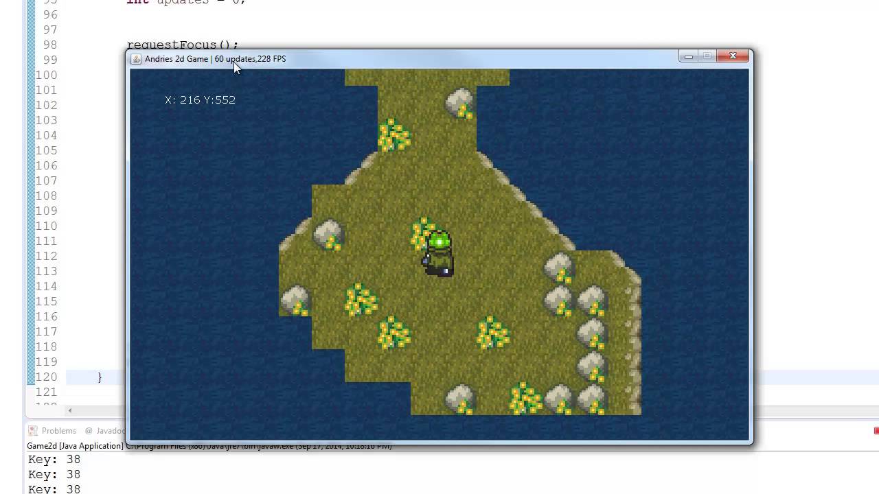 2d Java game development Part 1