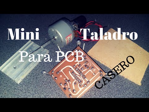 Mini Torno Casero para PCB (Muy Fácil). #ProyectosSimples