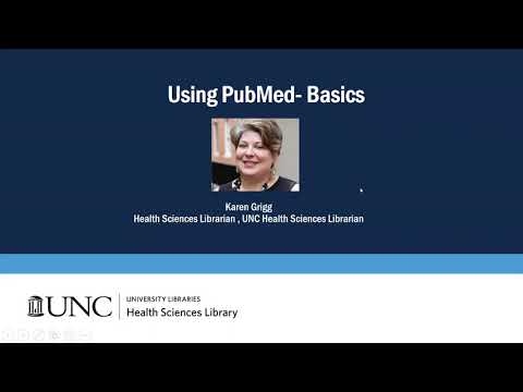 Using PubMed for Public Health: The Basics
