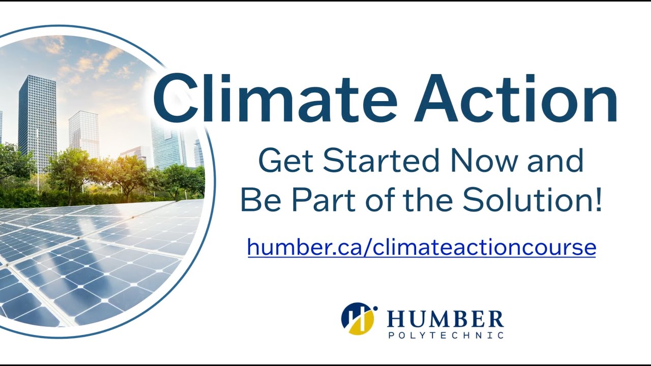 Humber Polytechnic | Introduction to Climate Action Course Trailer