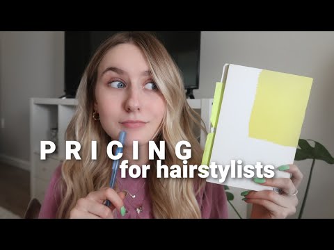 Let's Talk PRICING For HAIRSTYLISTS! What You SHOULD CHARGE In The SALON! | Reiley Collier