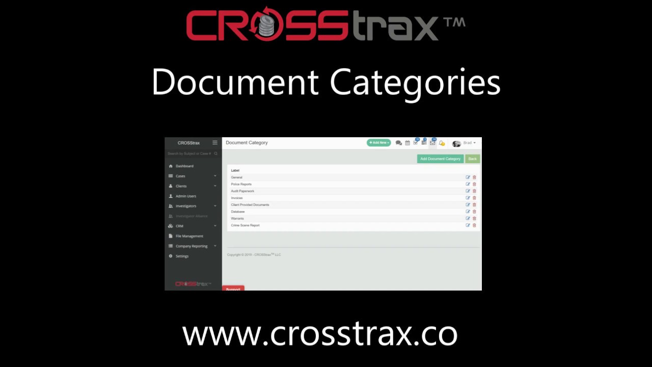 Document Categories