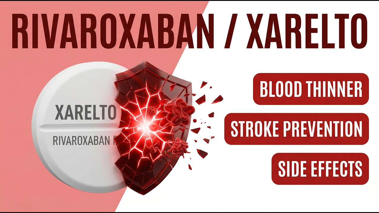 Rivaroxaban (Xarelto) - Uses, Dosage & Side Effects You MUST Know | MedGuide