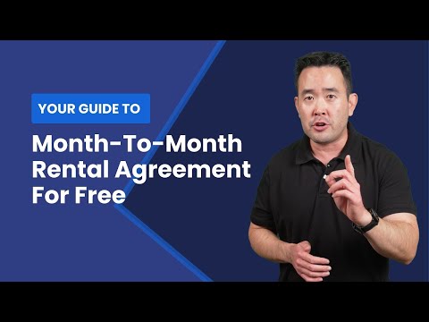 Your Guide To Month-To-Month Rental Agreement For Free