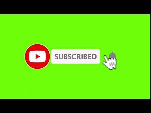 Subscribe and turn on the notifications | For YouTubers | Green Screen