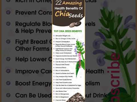 22 Health Benefits of Chia Seeds