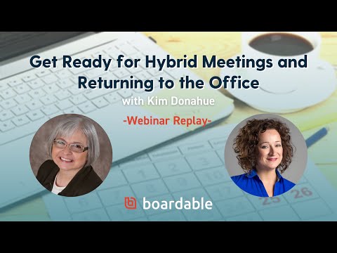 Boardable Webinar: Hybrid Meetings