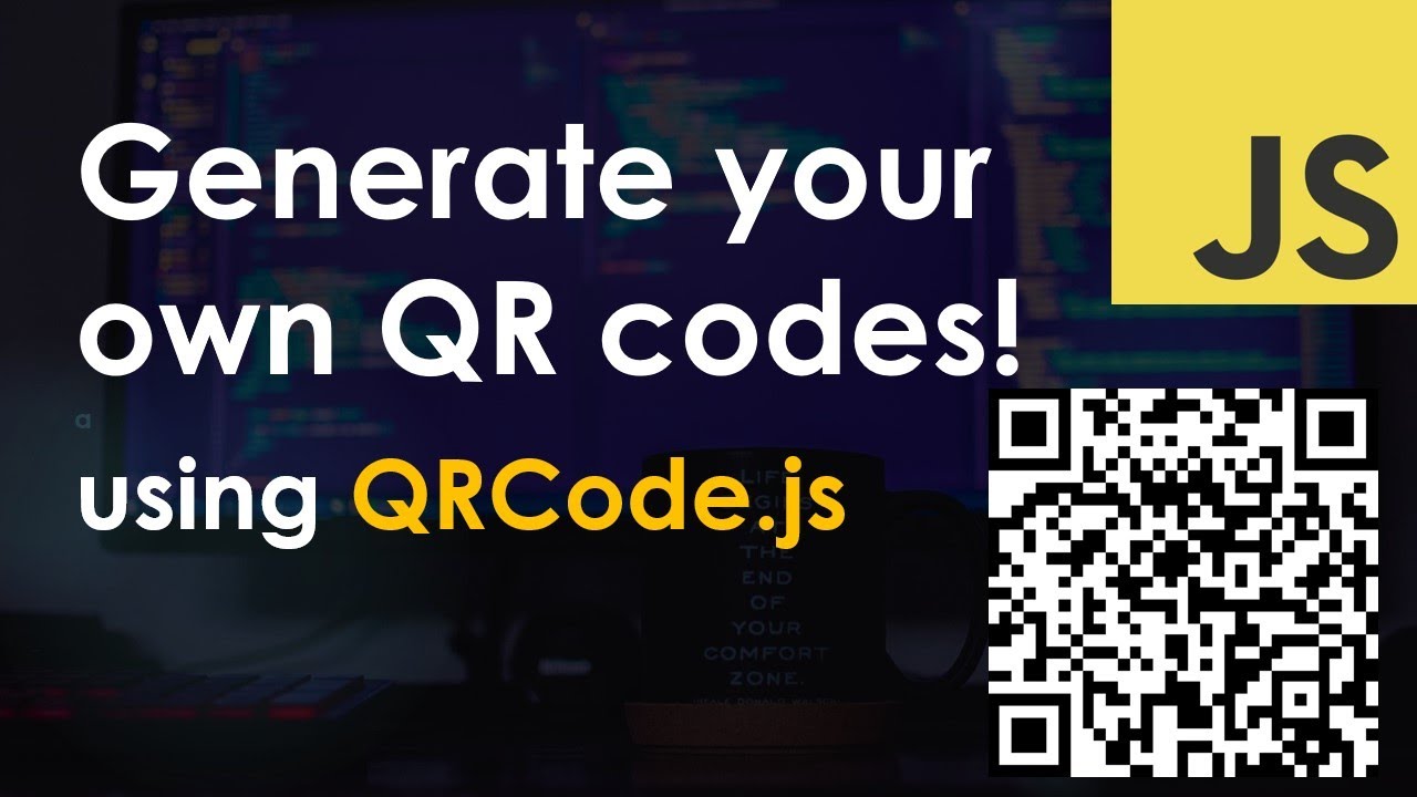 Create QR Codes in JavaScript with QRCodes.js