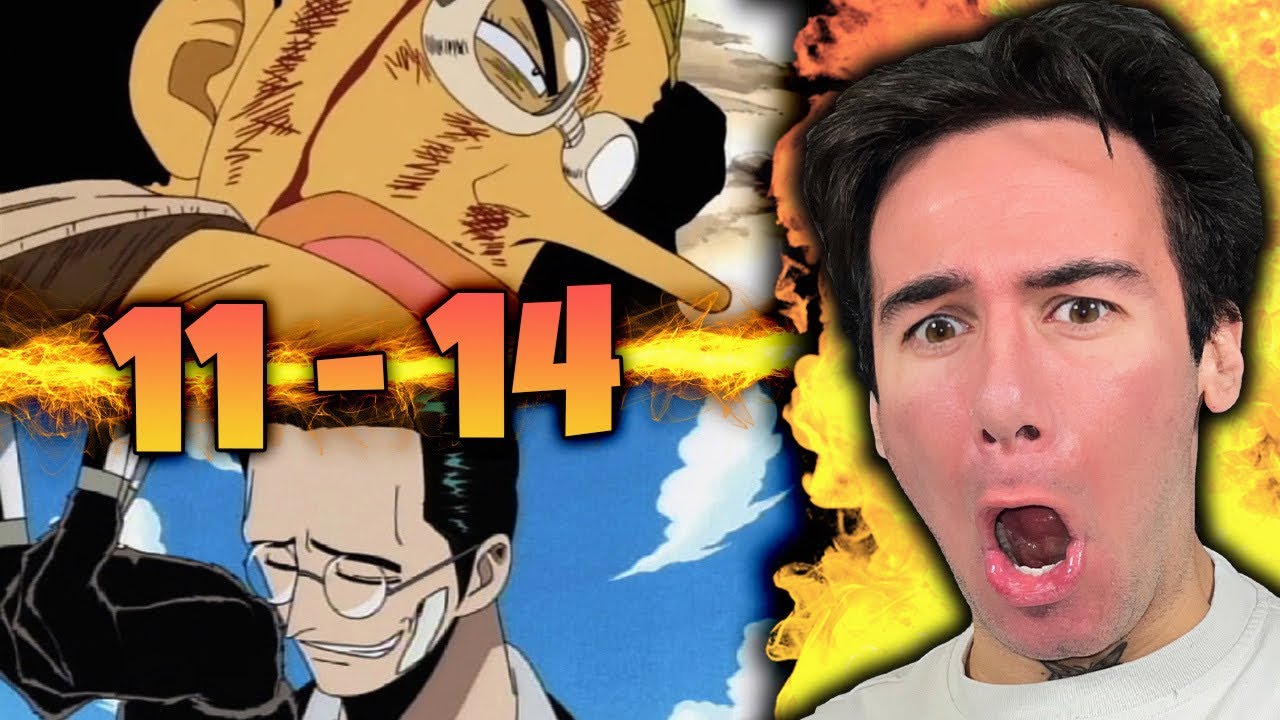 ONE PIECE - Episodes 11-14 (REACTION)