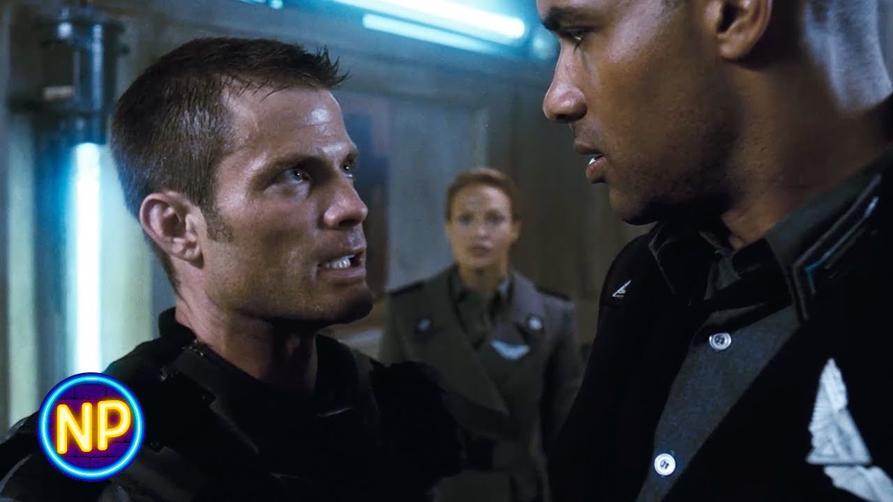 Fight in The Mess Hall | Starship Troopers 3 (2008) | Now Playing