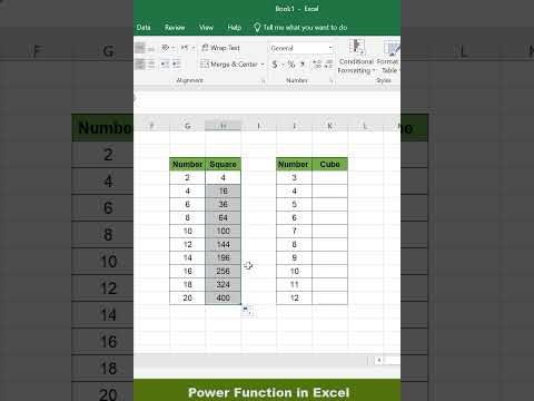 How to Find Power of Any Number in Excel in Seconds!