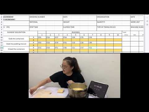 Time study (BPB 31303 industrial engineering)