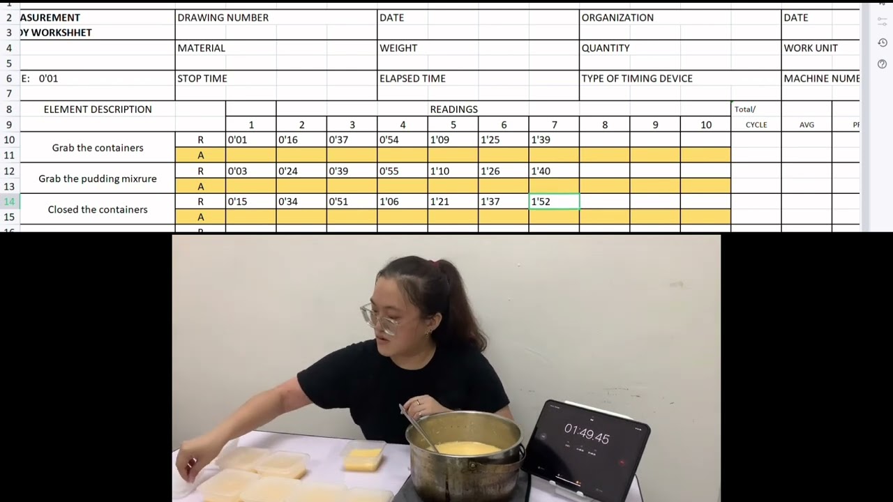 Time study (BPB 31303 industrial engineering)