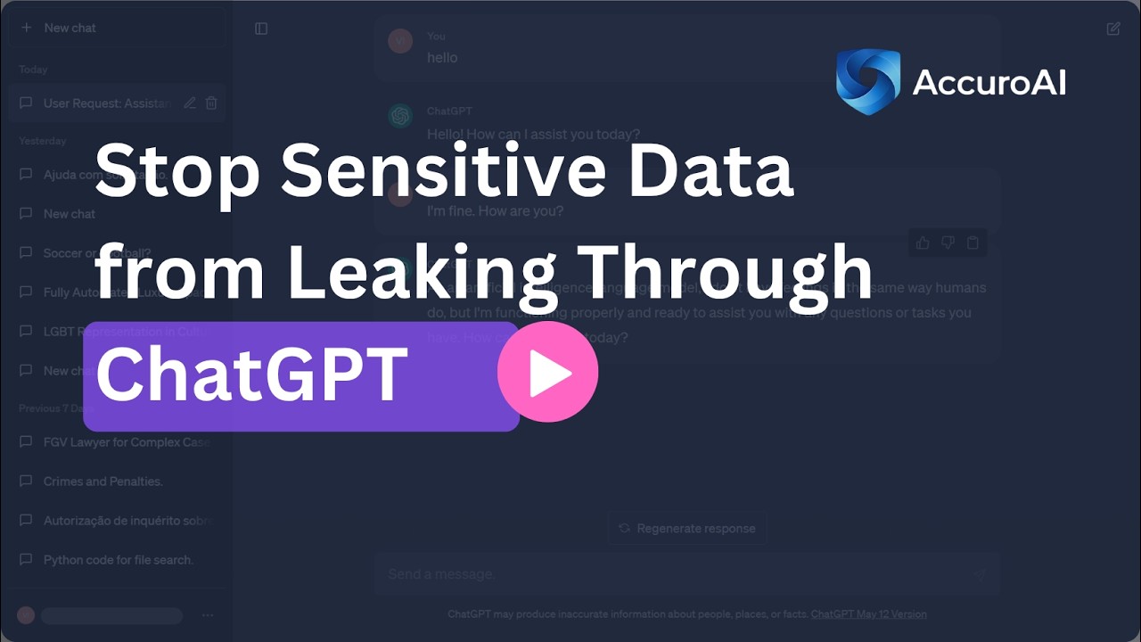 Stop Sensitive Data from Leaking Through ChatGPT