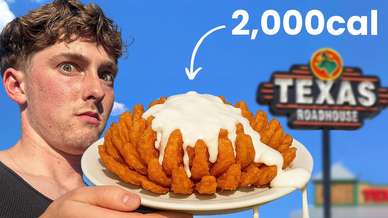 I Tried America's Highest Calorie Restaurant Chain Items