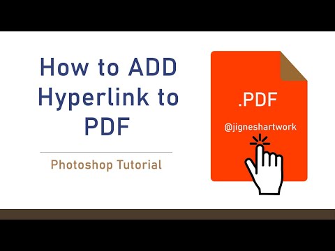 Make clickable pdf in photoshop / Add Hyperlink / Jignesh artwork