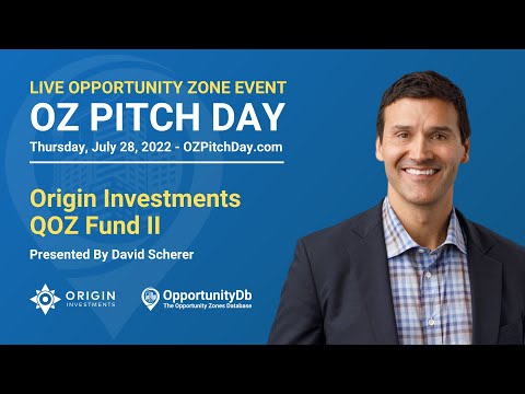 Origin Investments QOZ Fund II - OZ Pitch Day Summer 2022