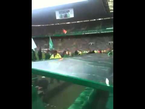 Last day of the session Celtic game