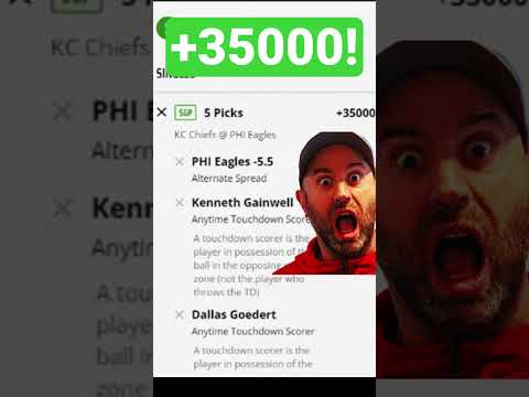 🤯 INSANE $350K SUPER BOWL 2023 PARLAY