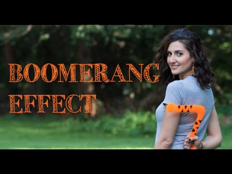 Bad habits and how to avoid them? Boomerang Effect!