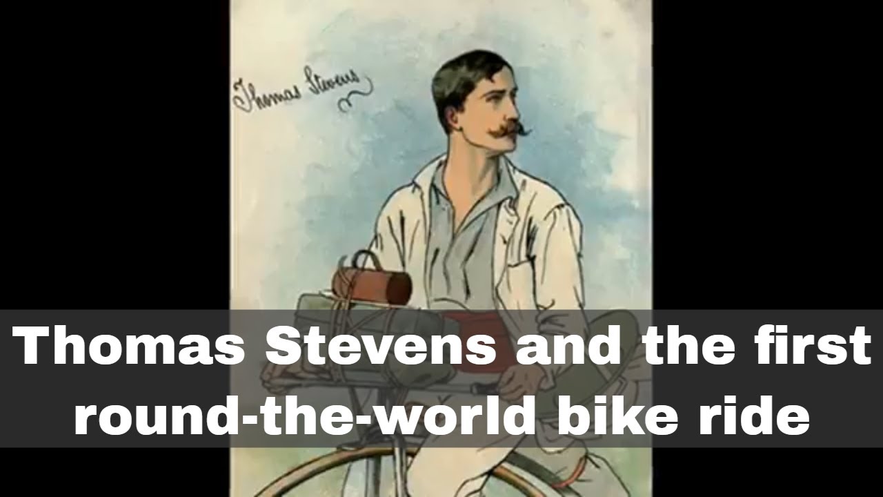 22nd April 1884: Thomas Stevens begins the first round-the-world cycle ride