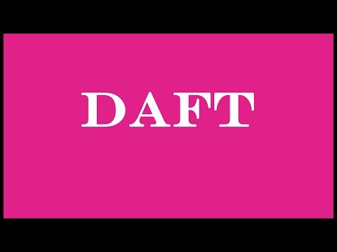 Daft Word Meaning With Example