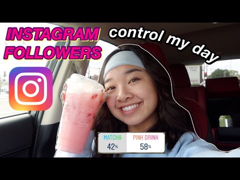 INSTAGRAM FOLLOWERS CONTROL MY DAY | Nicole Laeno