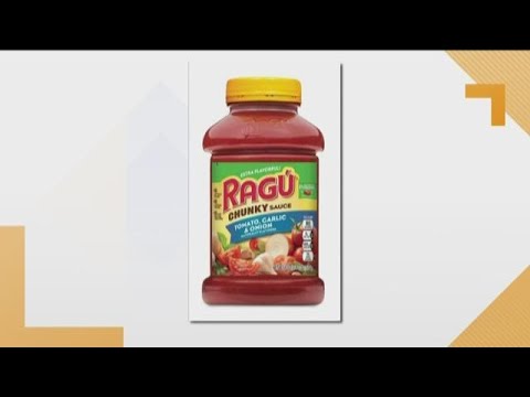 Ragu recalls some pasta sauces
