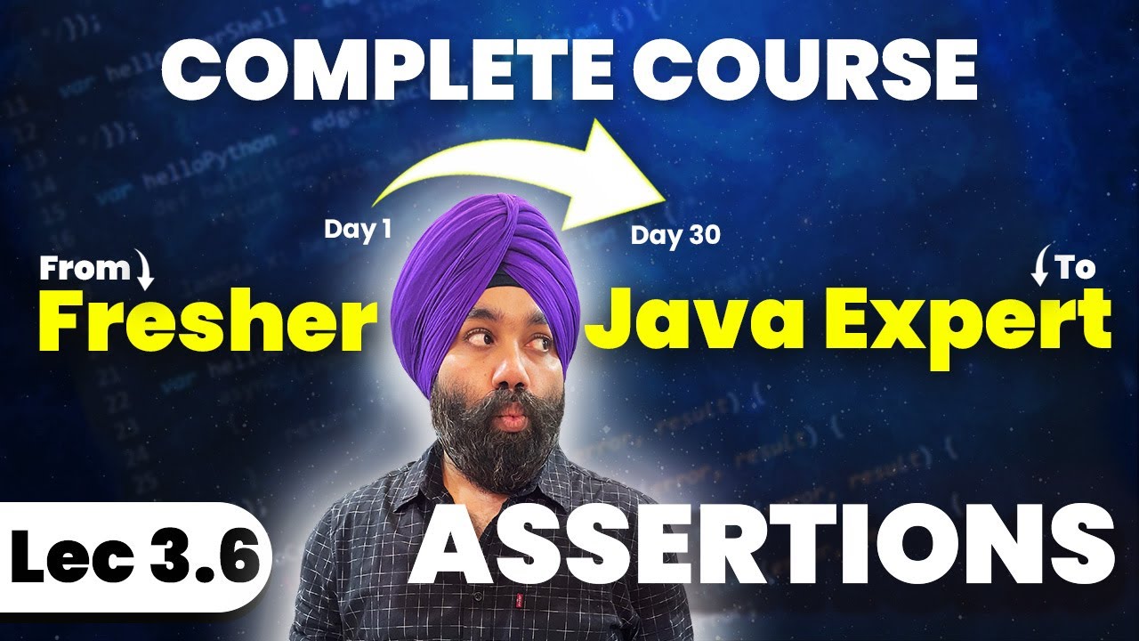 3.6 Assertions in Java