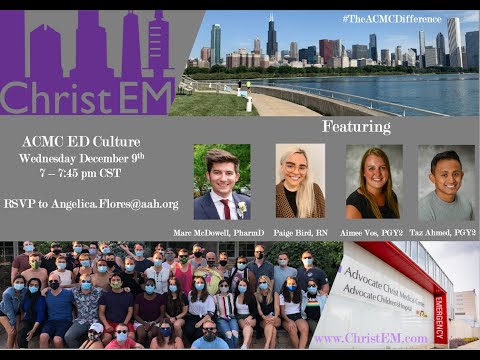 Winter Panel – ED Culture/Multidisciplinary approach (12-9-2020) – ACMC ...